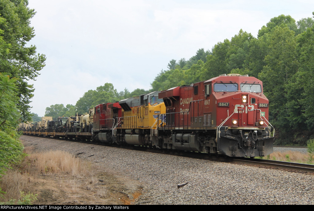 CP 8847 UP 3638 CP 8566